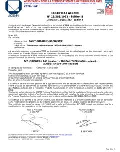 Tonga® Therm A | Eurocoustic