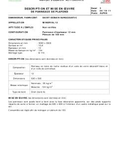 Minerval® A 12 | Eurocoustic