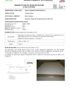 Tonga® Therm A | Eurocoustic